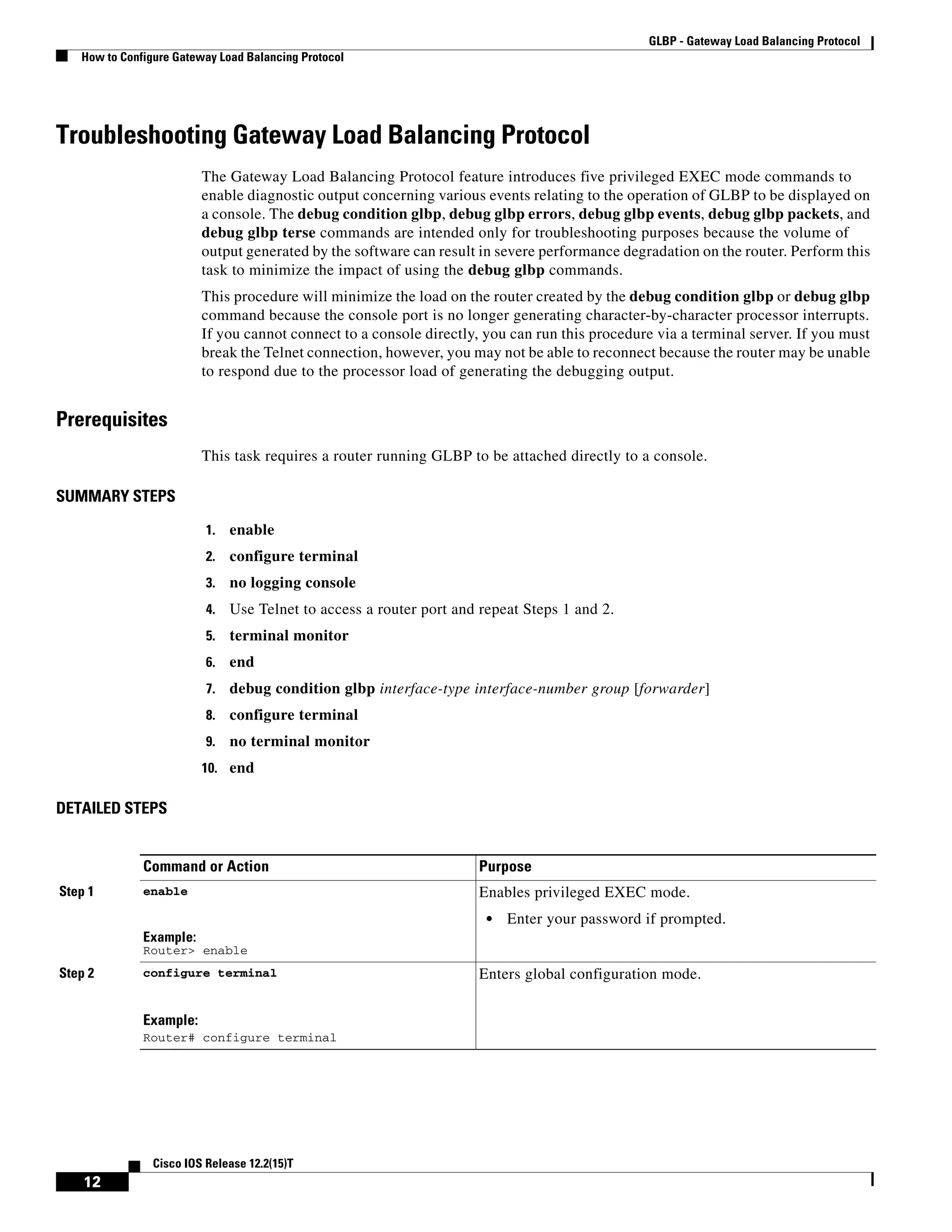 Gateway Load Balancing Protocol Pdf