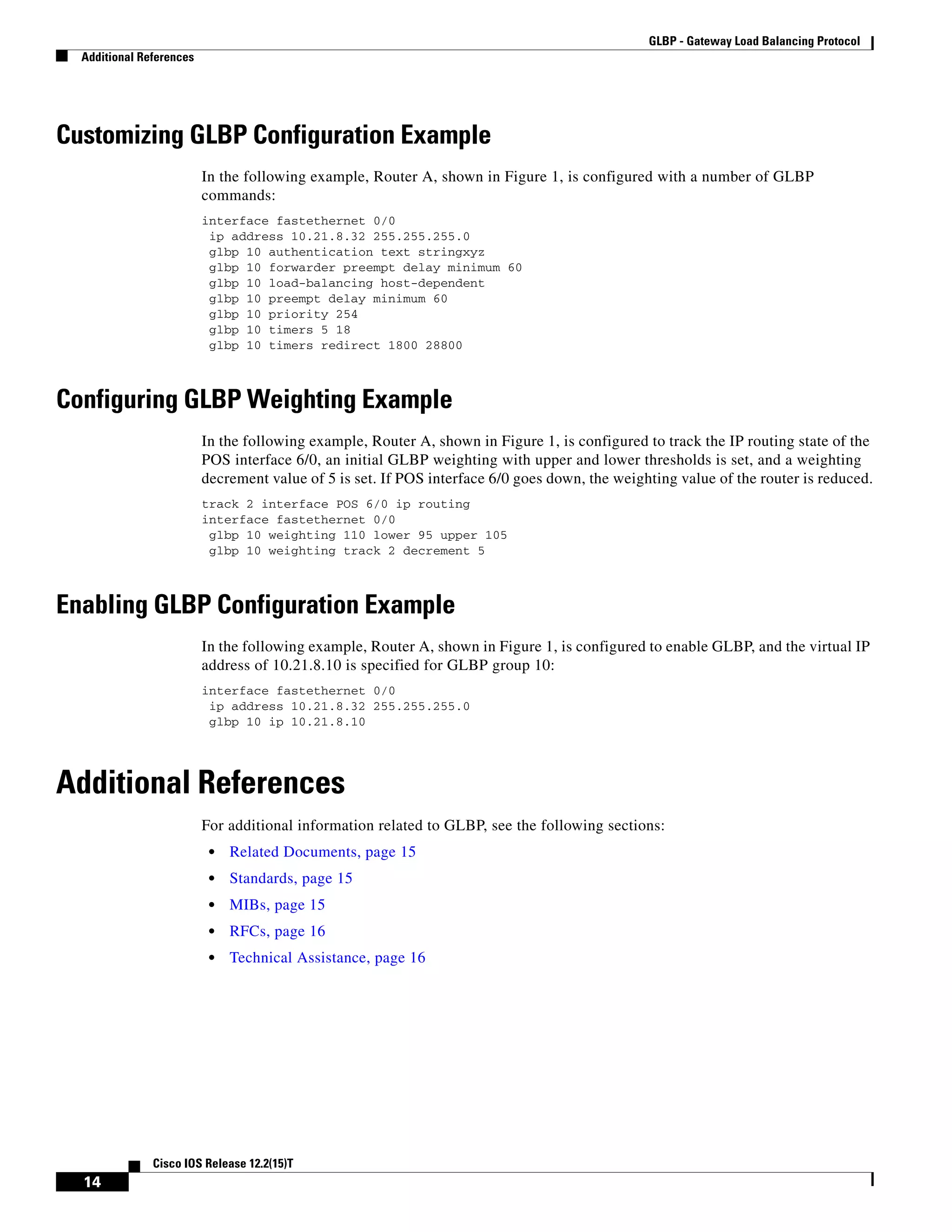 Gateway Load Balancing Protocol Pdf
