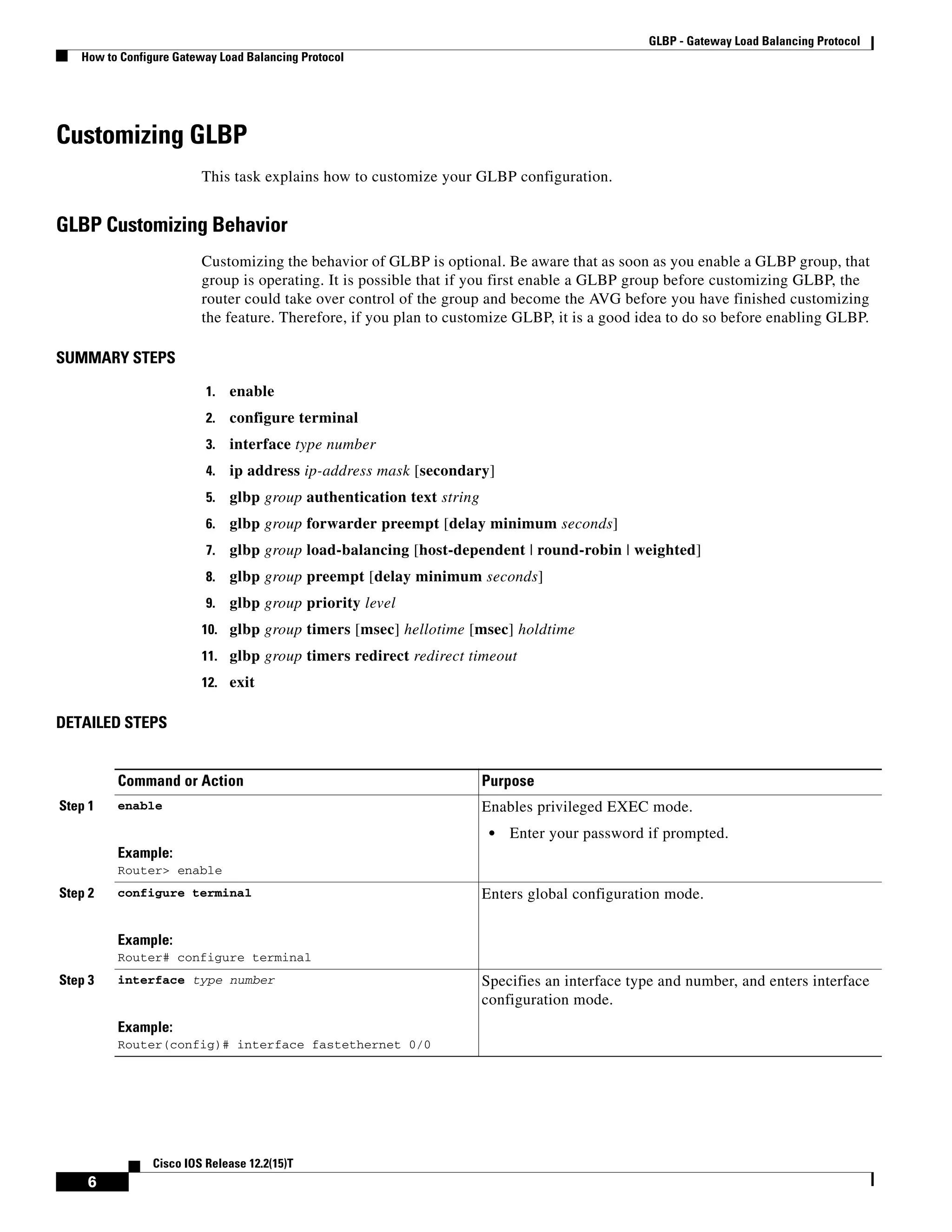 Gateway load balancing protocol | PDF | Computer Networking | Computing