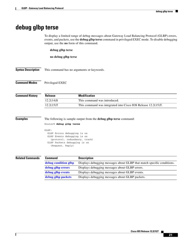 Gateway load balancing protocol | PDF | Computer Networking | Computing