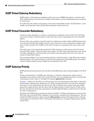 Gateway load balancing protocol | PDF | Computer Networking | Computing