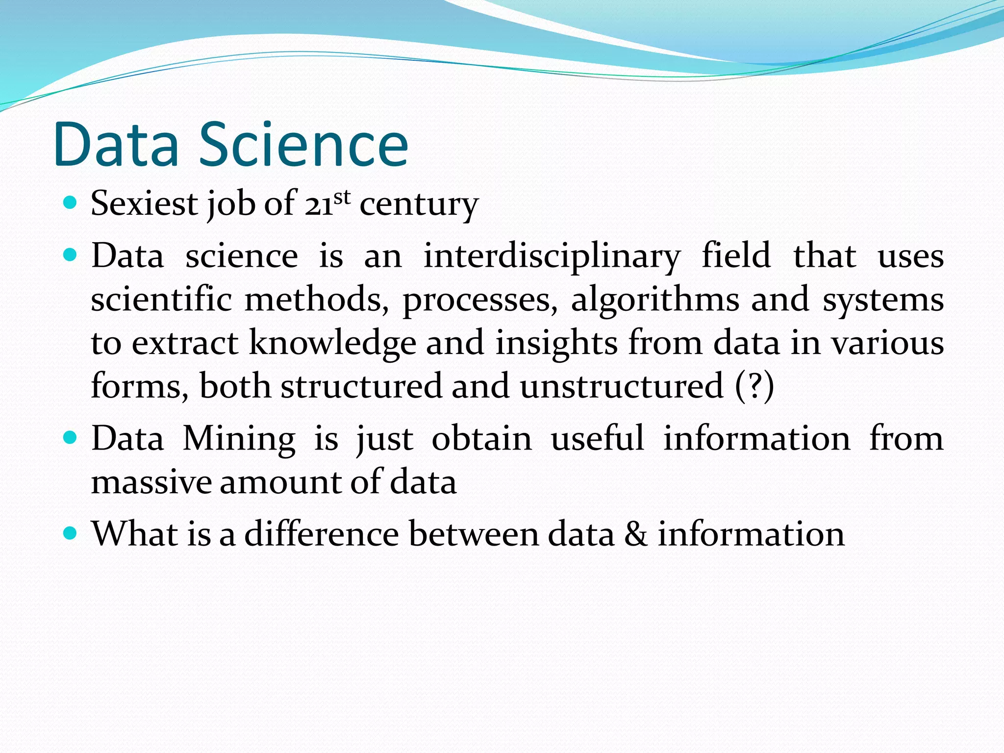 Python & Data Science | PPT