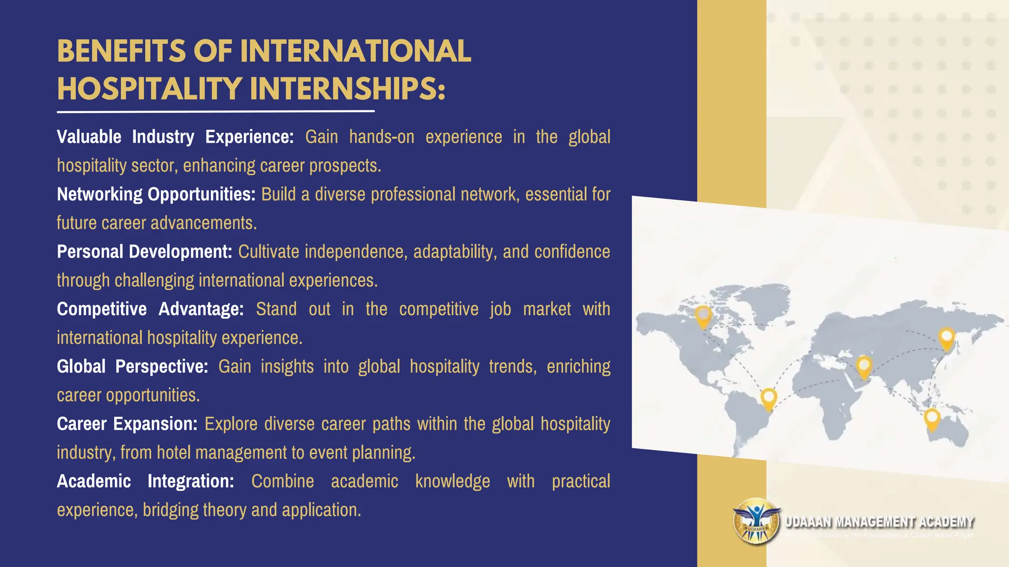 Gateway to International Hospitality Internships for Students- Udaaan ...
