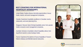 Gateway to International Hospitality Internships for Students- Udaaan ...