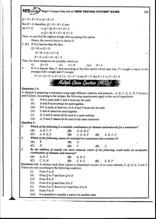GAT & NTS - Analytical Reasoning | PDF