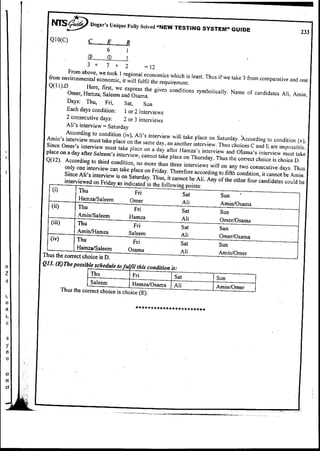GAT & NTS - Analytical Reasoning | PDF