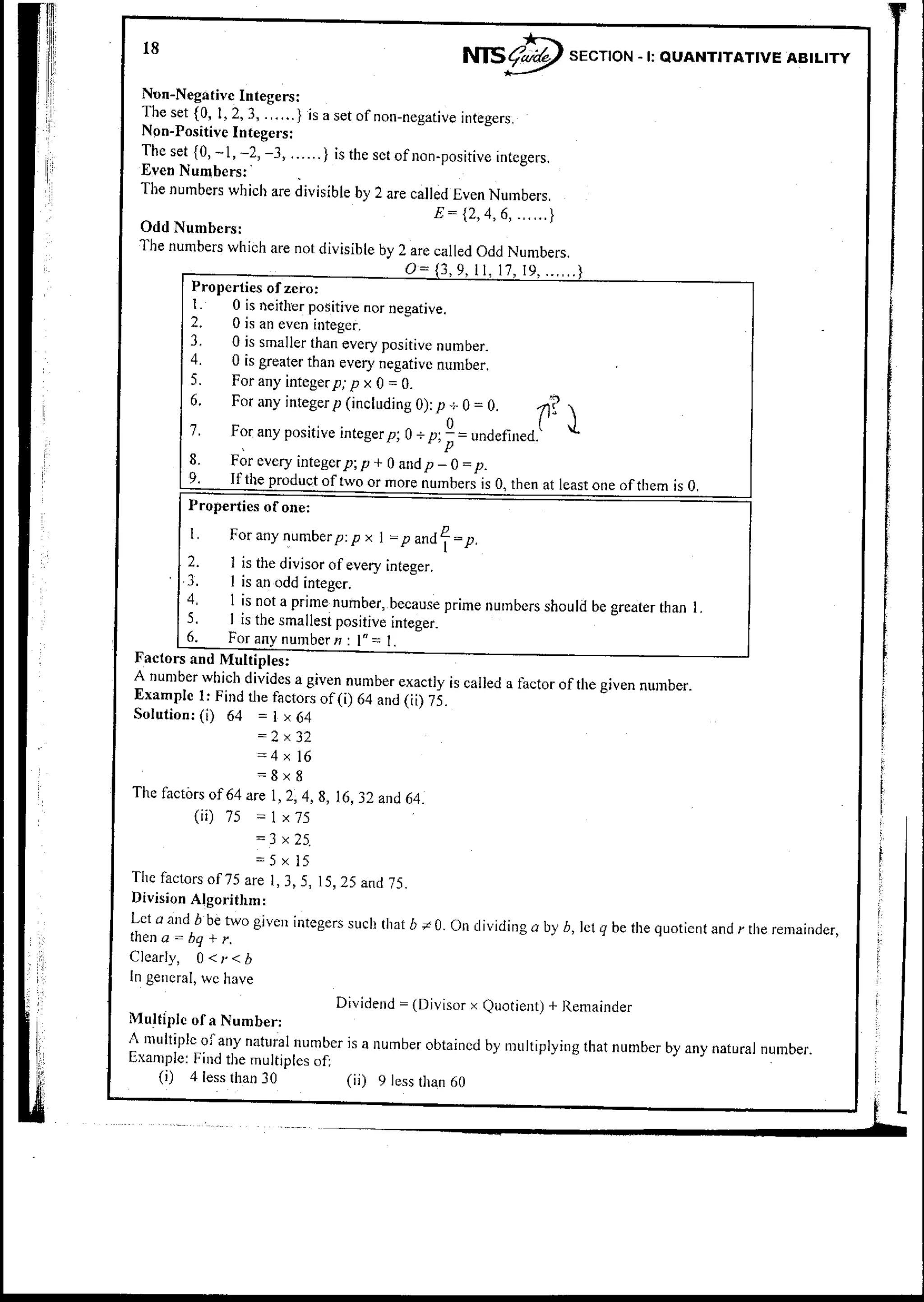 GAT & NTS - Quantitative Ability | PDF