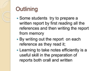 Gathering and organizing information developental reading | PPT