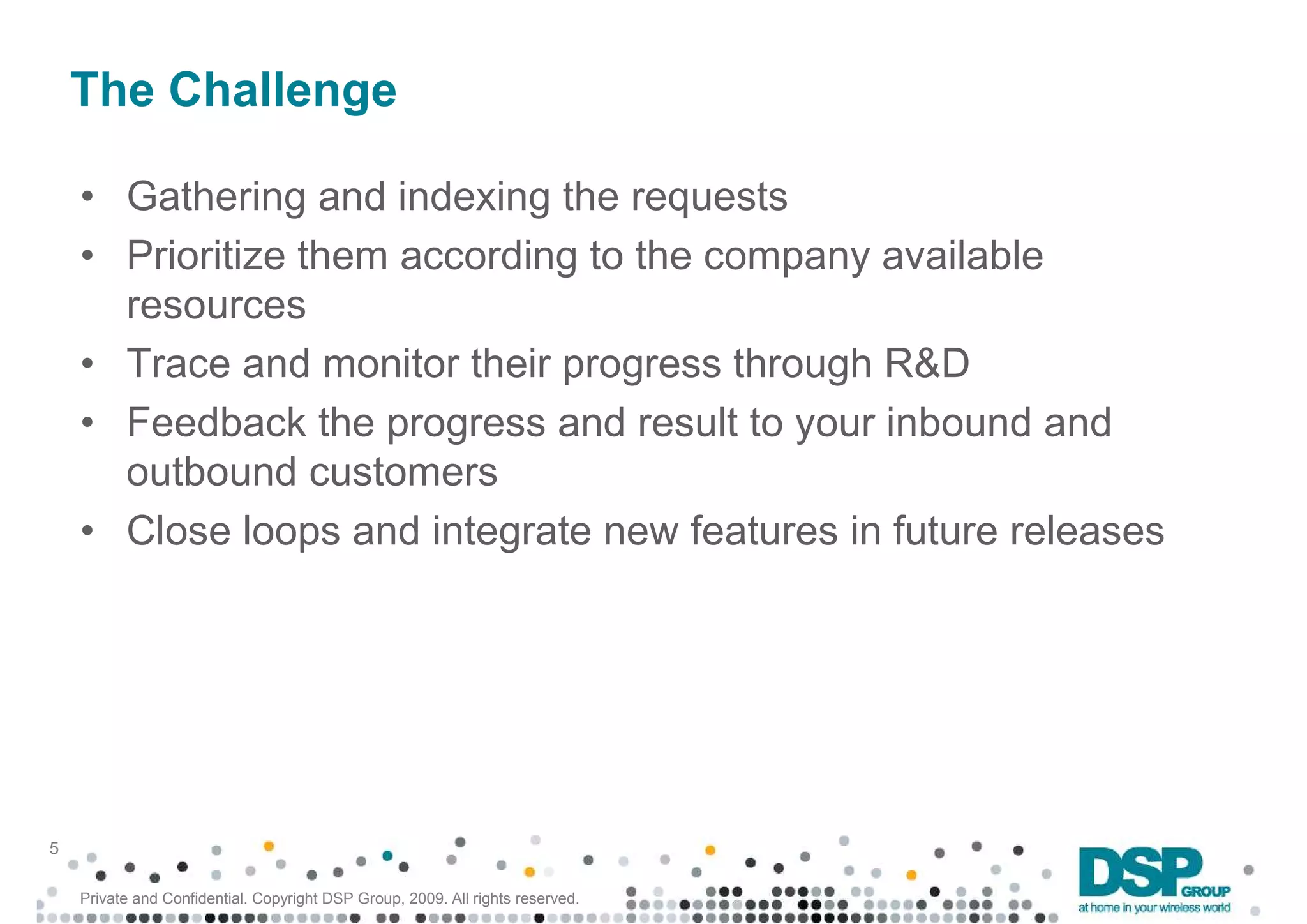 Gathering & Managing Customer Requests | PDF