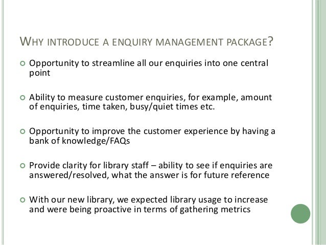 Gathering meaningful statistics: using KnowAll Enquire by Laura Conna…