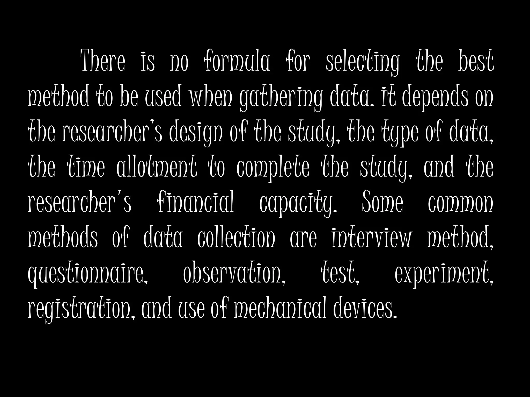 DATA GATHERING | PPTX