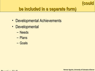 Gathering Performance Information {Lecture Notes} | PPT