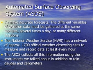 Gathering Weather Data CLASS NOTES | PPT