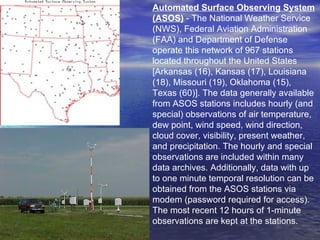 Gathering Weather Data CLASS NOTES | PPT