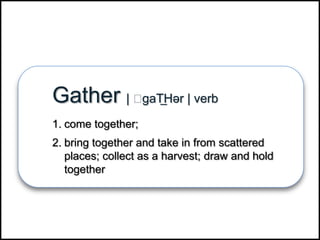 Gather Ministries | PDF | Christianity | Religion & Spirituality