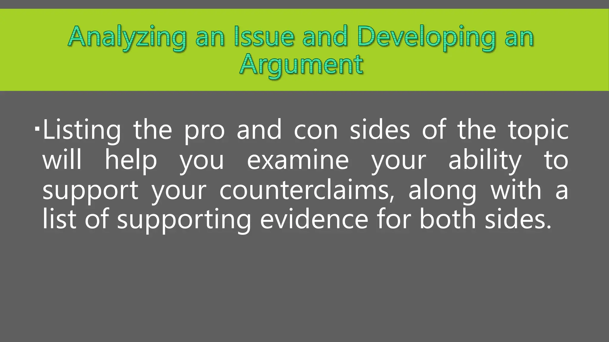 Gathers Manifestoes and Analyzes the Arguments Used by the writers.pptx