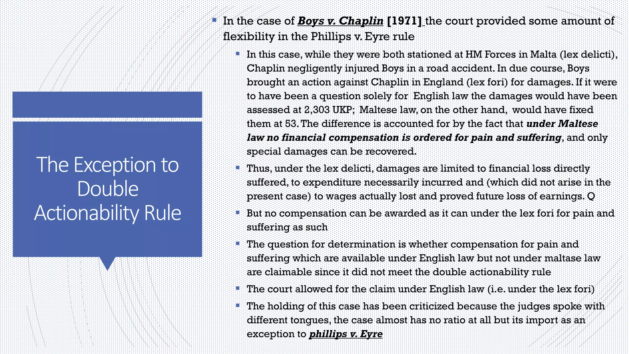 International Torts - Choice of law, | PDF