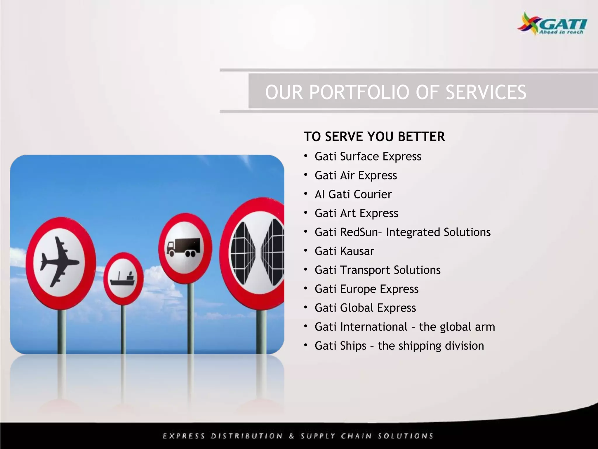 Gati Logistics and Supply Chain Presentation | PDF