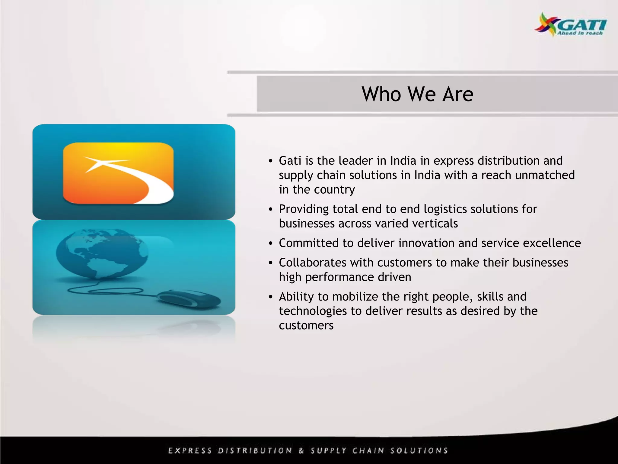Gati Logistics and Supply Chain Presentation | PDF