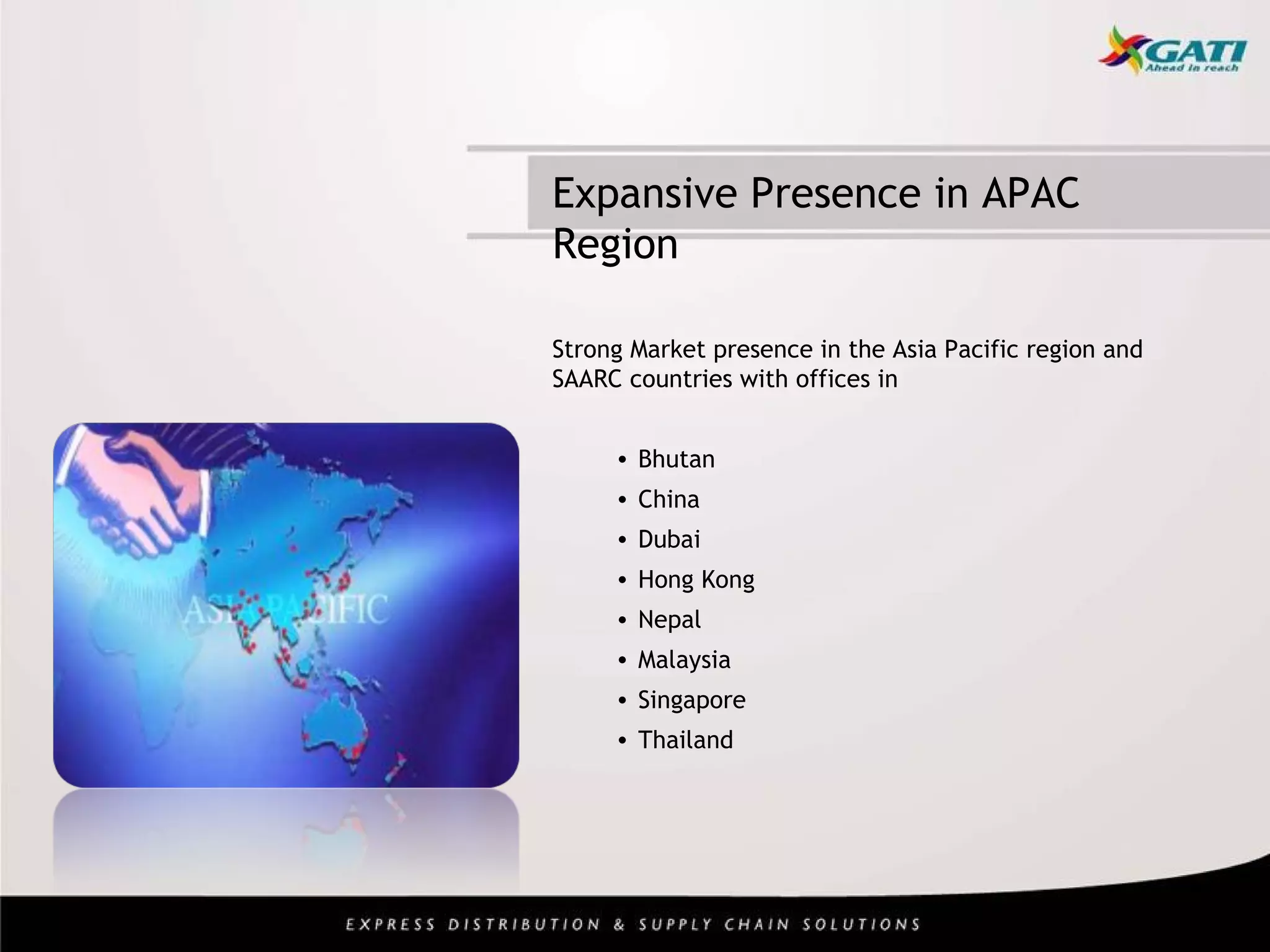 Gati Logistics and Supply Chain Presentation | PDF