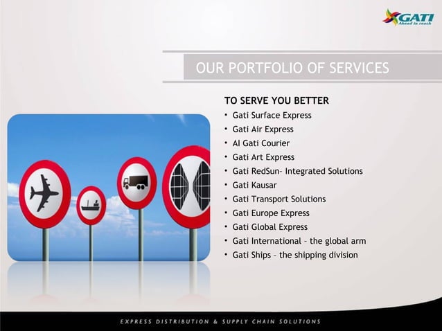 Gati Logistics and Supply Chain Presentation | PPT