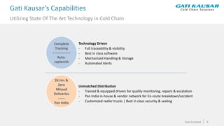 Gati kausar cold chain solutions | PDF