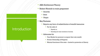 The Entitlement Theory - Summary | PDF