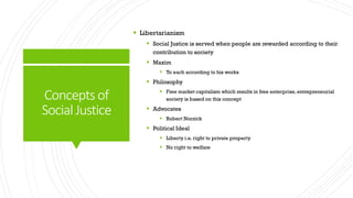Introduction to Theories of Justice - Distributive Justice | PDF