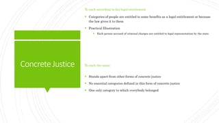 Introduction to Perelman's Theory on Distributive Justice | PPTX