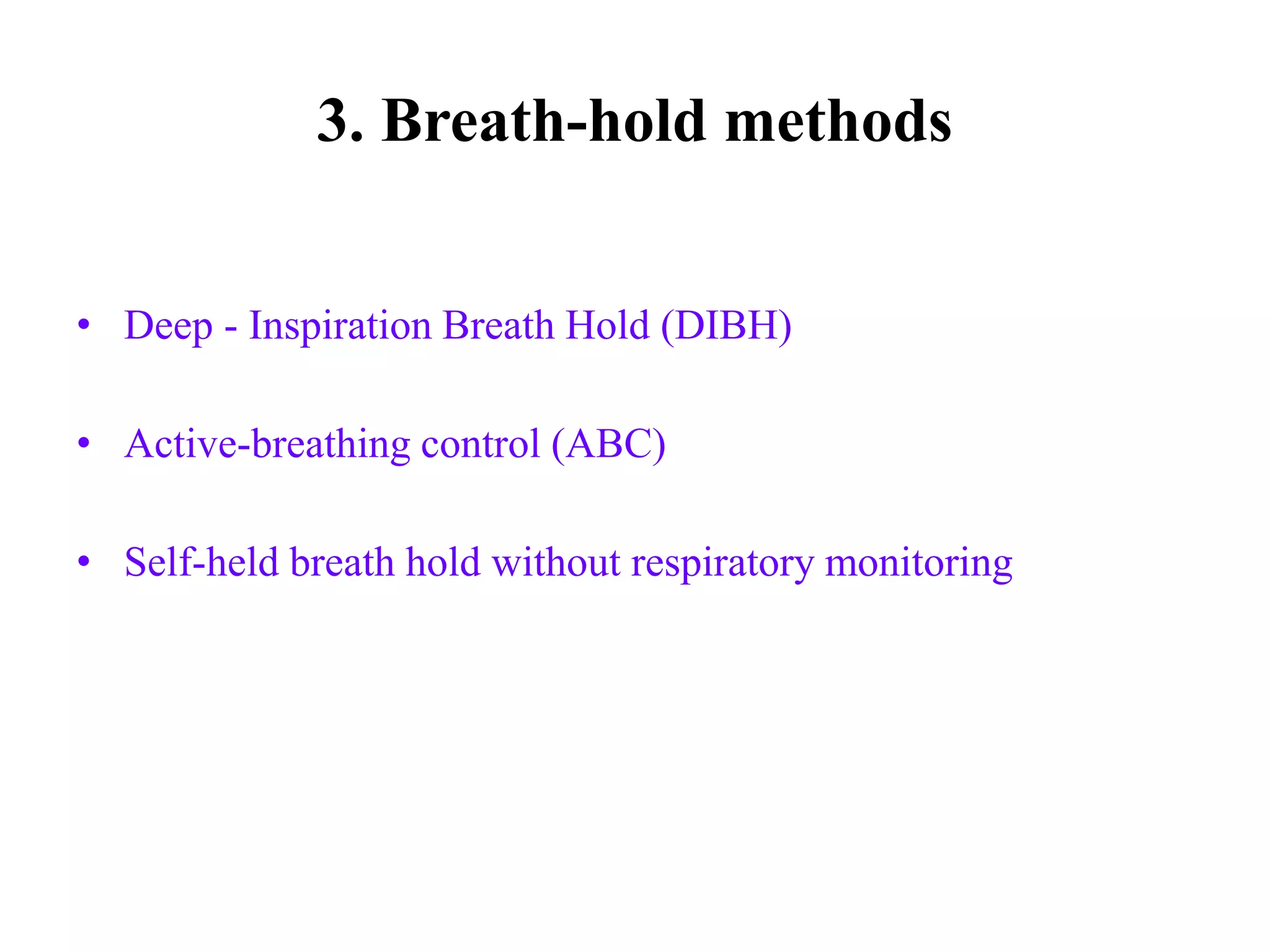 4D Scan and Respiratory Gating | PPTX