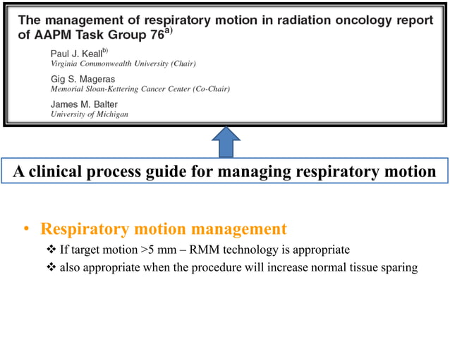 4D Scan and Respiratory Gating | PPTX | Lung and Respiratory Health ...