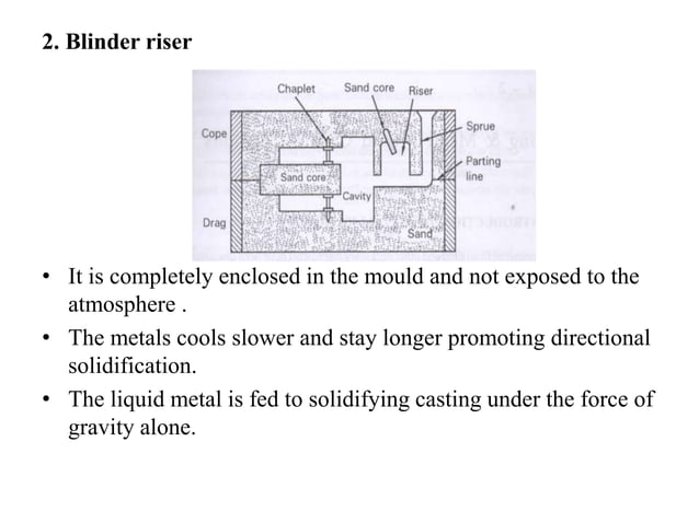 Gating and riser in casting | PPTX