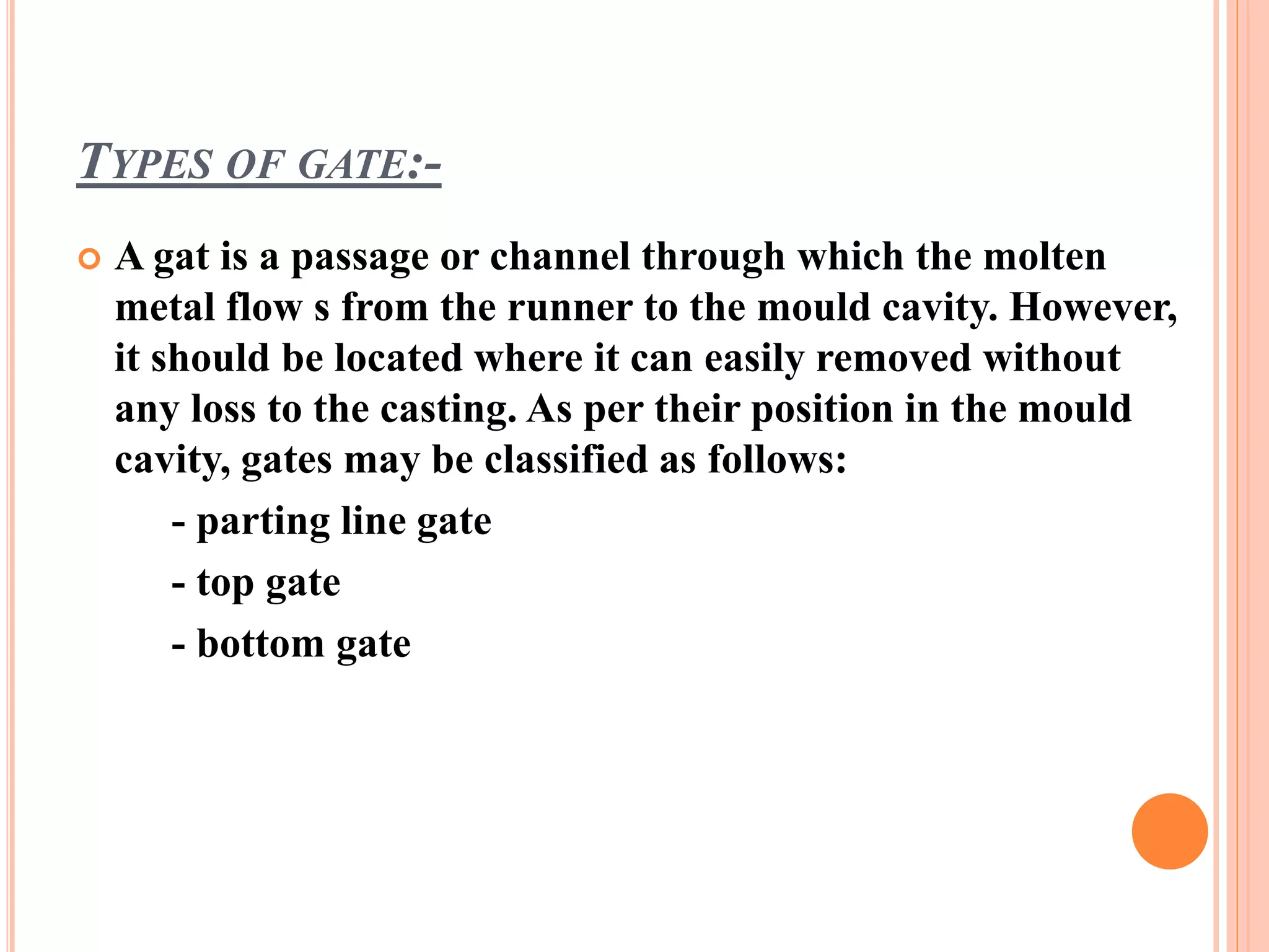 Gating system | PPTX