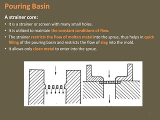 Gating system :- CASTING PROCESSES | PPTX