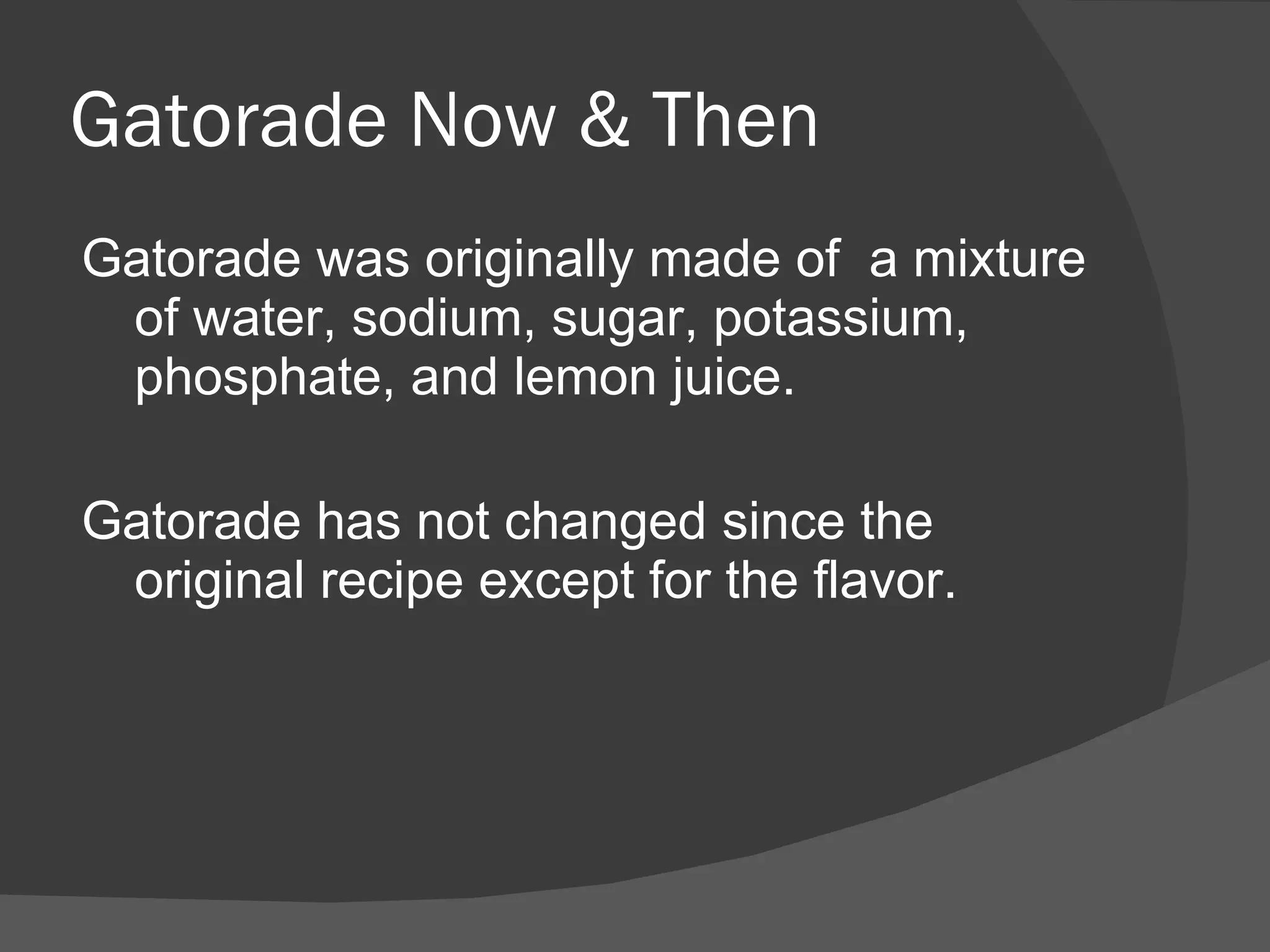 Gatorade | PPT