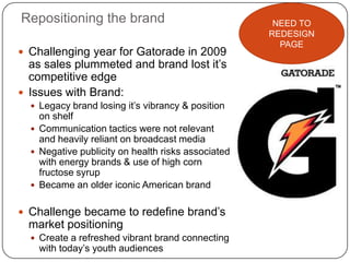 Gatorade Social Media Case Study | PPTX