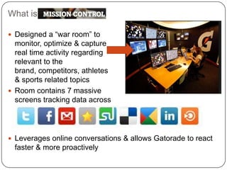 Gatorade Social Media Case Study | PPTX