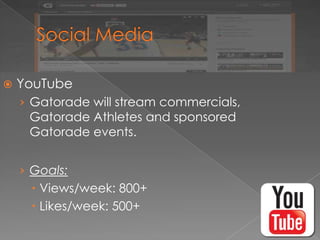 Gatorade digital media strategy | PPT