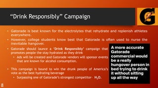 Gatorade Digital Strategy | PPTX