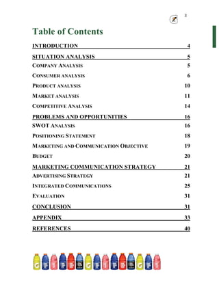 Gatorade Marketing Campaign Analysis: Rebranding G | PDF