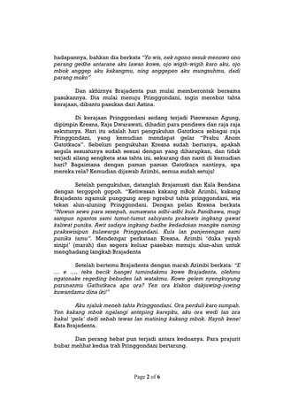 Gatotkaca winisuda | PDF