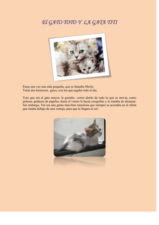 Gato toto y gata tiit | DOCX