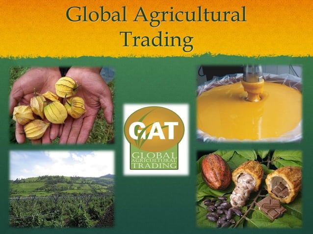 Global Agricultural Trading Presentation | PPT