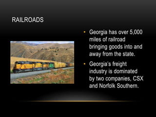 Transportation in the state of Georgia | PPTX