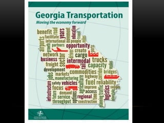 Transportation in the state of Georgia | PPTX | Rail Travel | Travel Type