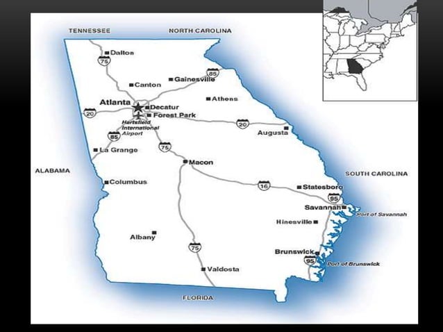 Transportation in the state of Georgia | PPTX | Rail Travel | Travel Type