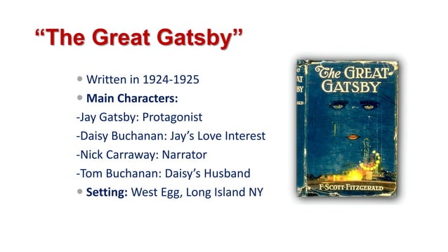 Literature: The Great Gatsby | PPT