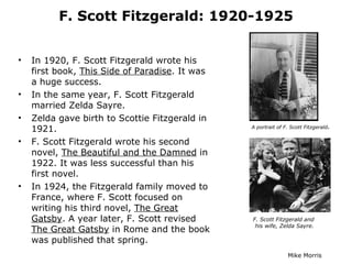 The Great Gatsby: Cultural Context of the 1920s | PPT