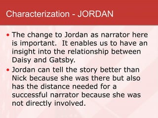 The Great Gatsby Chapter Four Powerpoint | PPTX