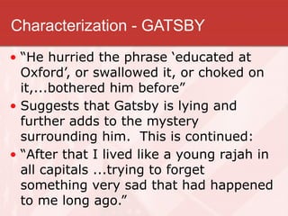 The Great Gatsby Chapter Four Powerpoint | PPTX